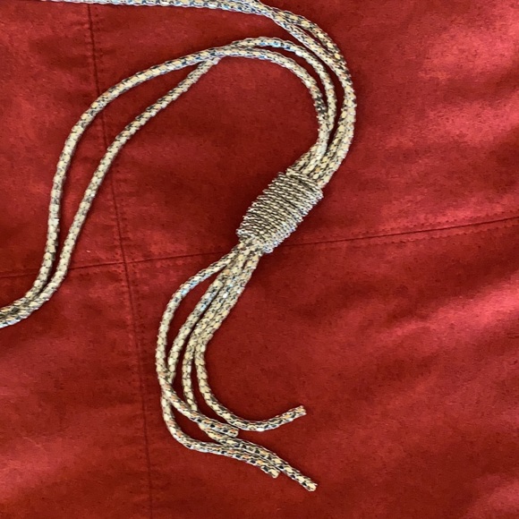 Jewelry | Double Strand Silver Bolo Necklace | Poshmark